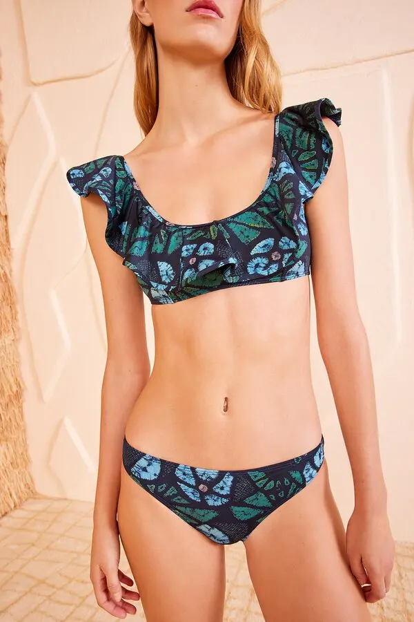 Ulla Johnson Dani Bikini Bottom In Floral Print - Urchin