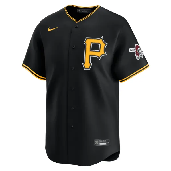 Nike Pittsburgh Pirates Dri-fit Adv Mlb Limited Jersey - Black