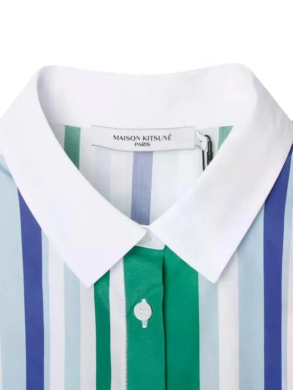 Maison Kitsuné Striped Shirt