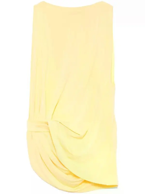 Jacquemus Le Haute Peplo Top - Yellow