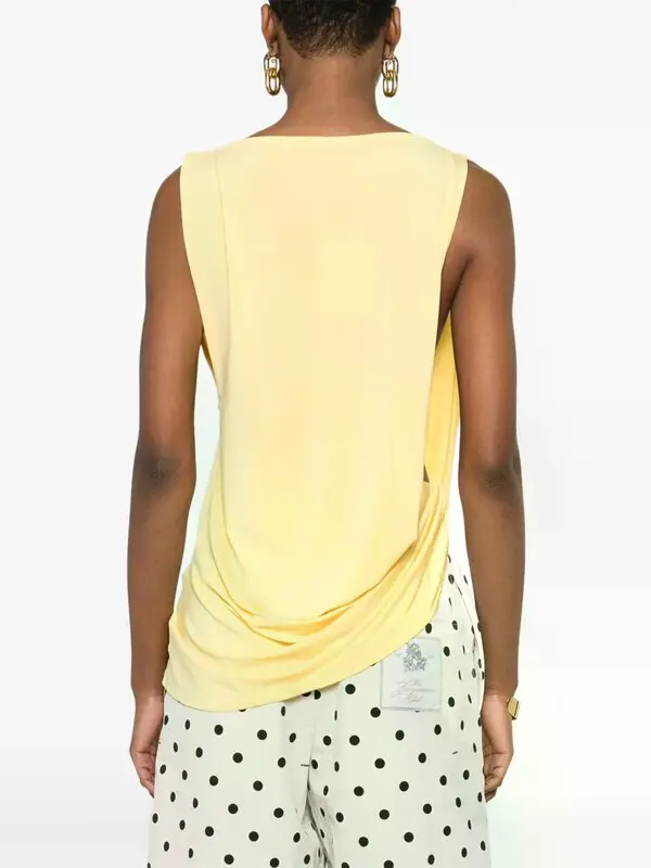 Jacquemus Le Haute Peplo Top - Yellow