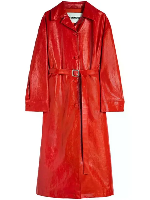 JIL SANDER Belted Trench Coat