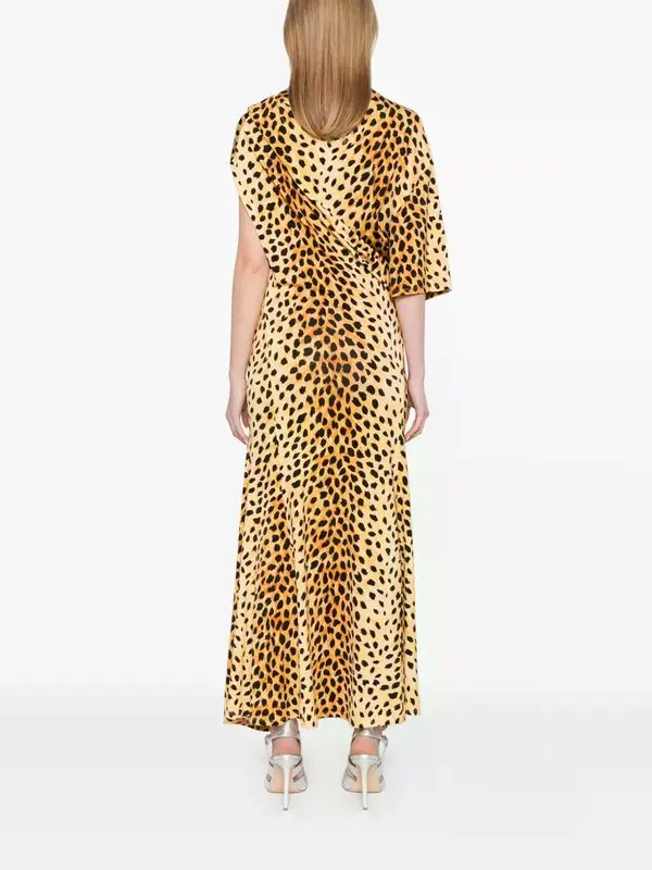 Rabanne Leopard-print Maxi Dress