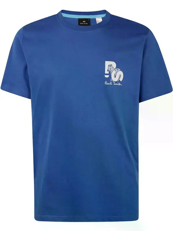Paul Smith Logo-print T-shirt - Blue