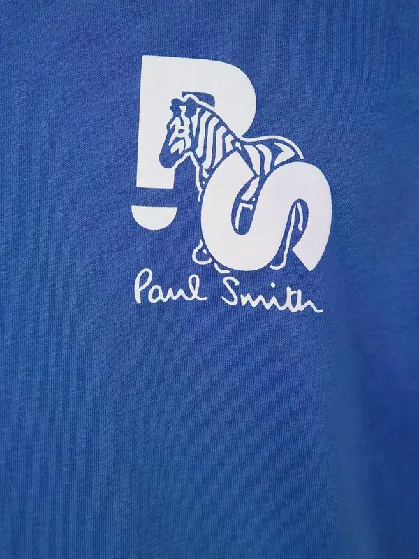 Paul Smith Logo-print T-shirt - Blue