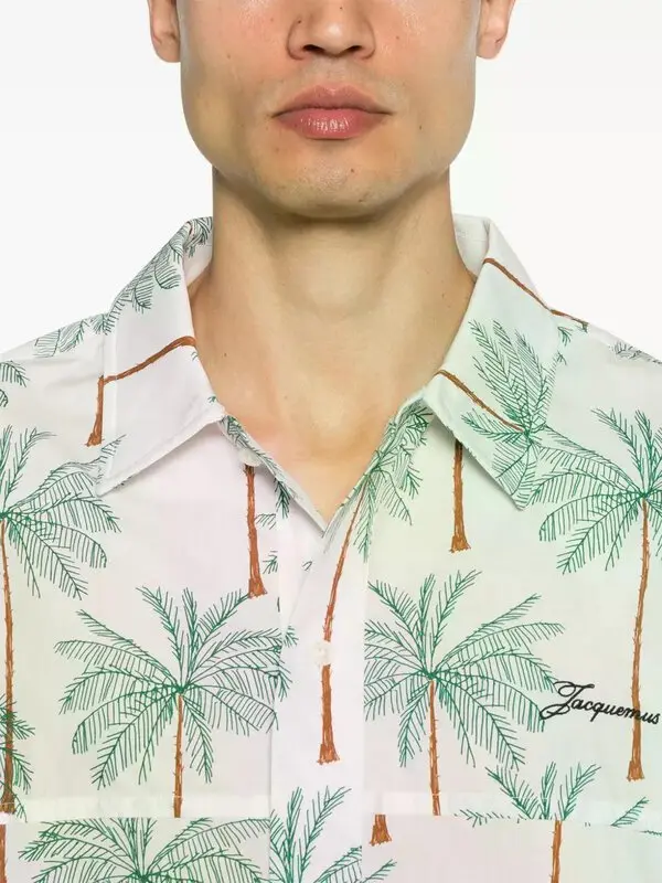 Jacquemus La Chemise Canevas Shirt - White