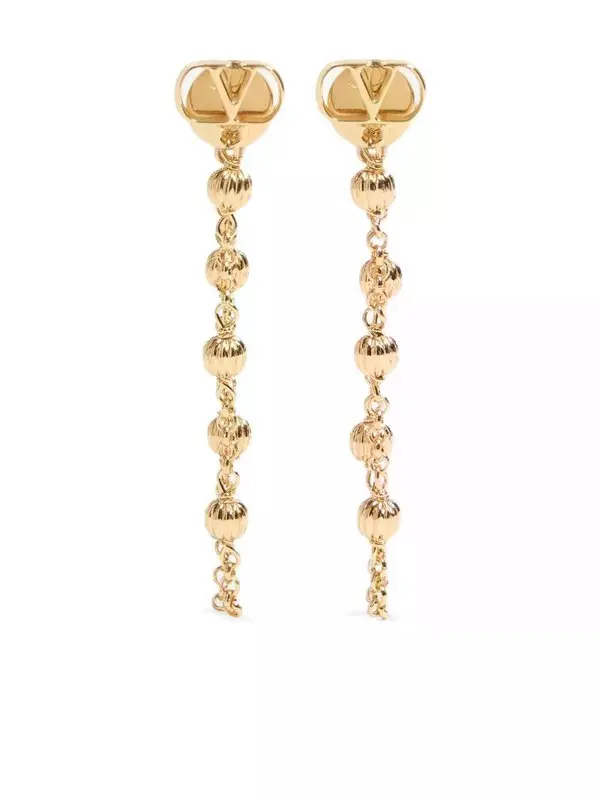 Valentino Garavani Vlogo Signature Earrings - Gold