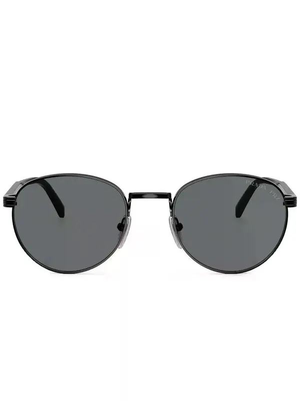 Prada Round Frame Sunglasses - Black