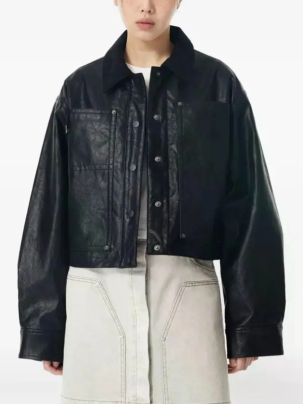STUDIO TOMBOY Faux-leather Jacket