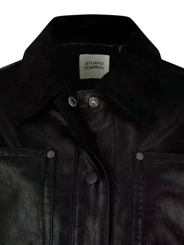 STUDIO TOMBOY Faux-leather Jacket