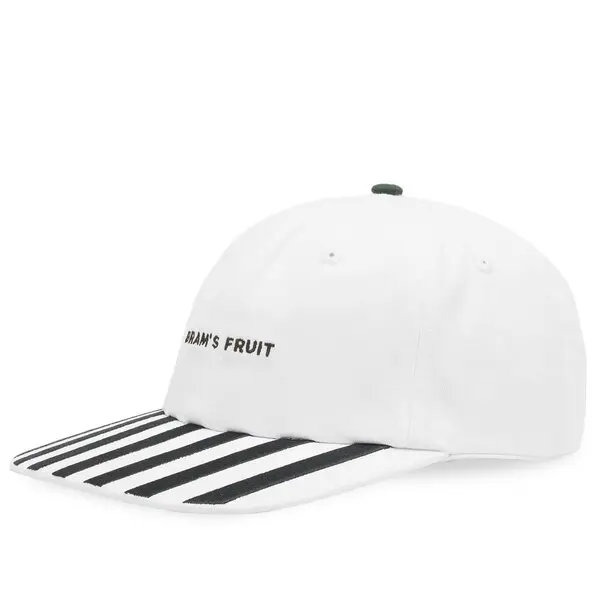 BRAM'S FRUIT Canopy Cap - White/green Striped