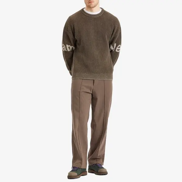 NEW AMSTERDAM SURF ASSOCIATION Logo Crew Knit Sweater - Eiffel Tower