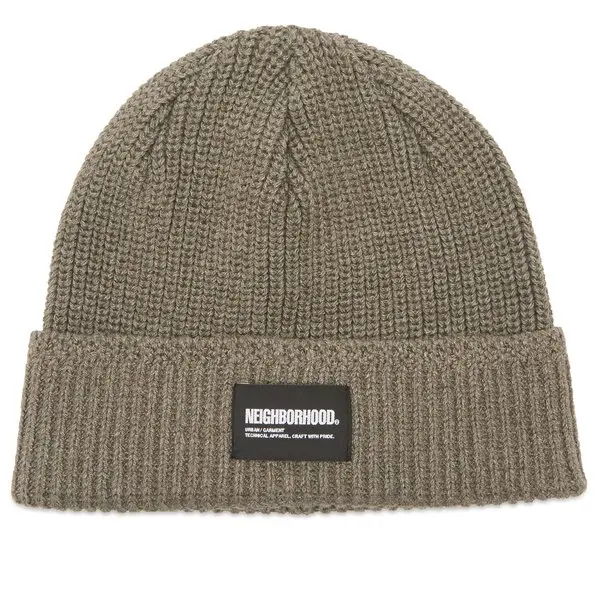 NEIGHBORHOOD Jp Beanie - Olive Drab