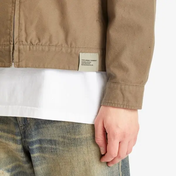 NEIGHBORHOOD Zip Work Jacket - Olive Drab