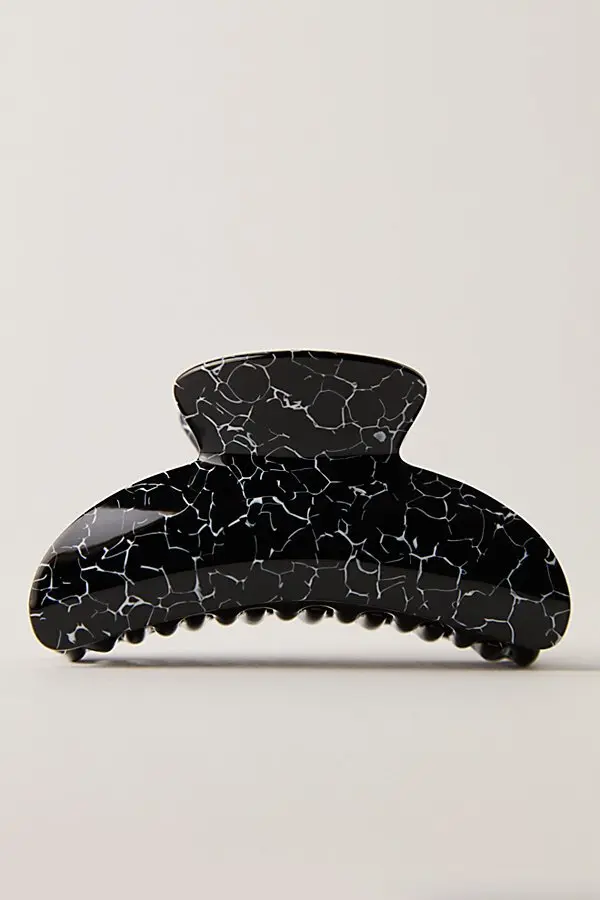 MACHETE Grande Heirloom Claw Clip - Black Marble