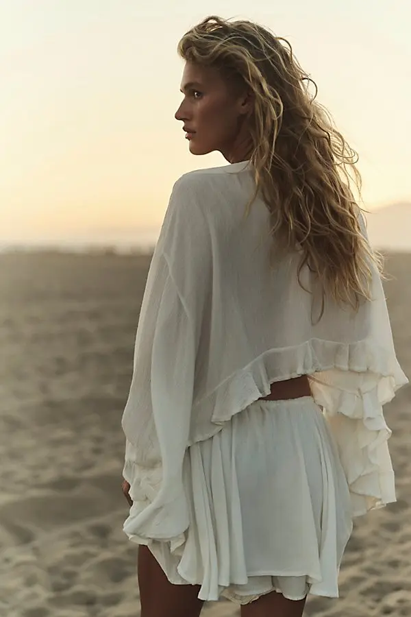 Free People Delilah Skort Set - Ivory