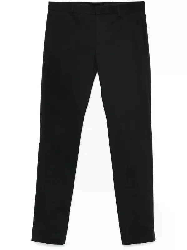 PT TORINO Tapered Trousers - Black