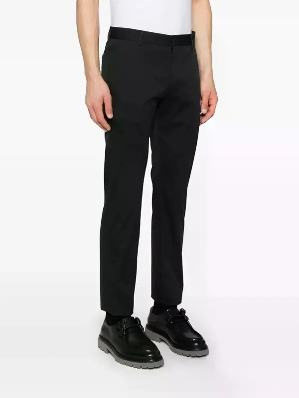 PT TORINO Tapered Trousers - Black