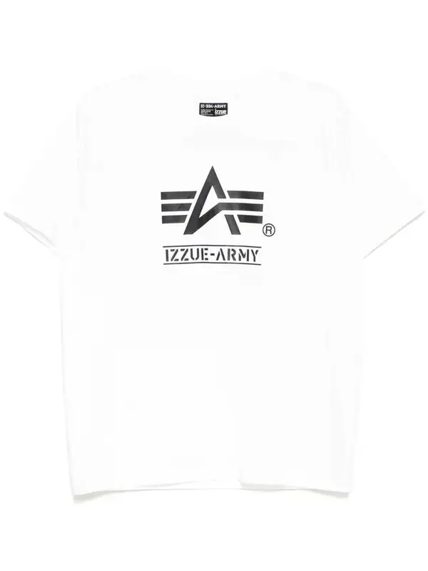 Izzue Logo-print T-shirt - White