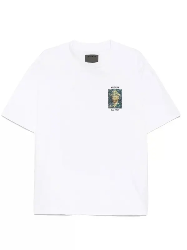 MUSIUM DIV. Graphic-print T-shirt - White