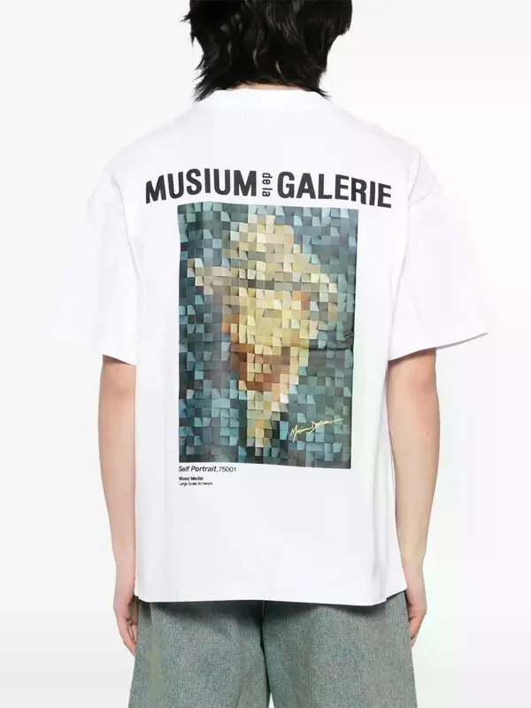 MUSIUM DIV. Graphic-print T-shirt - White