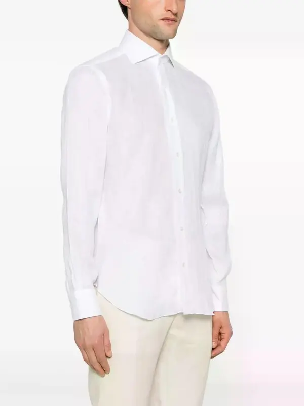 BARBA NAPOLI Linen Shirt
