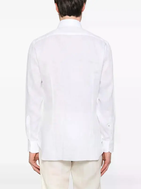 BARBA NAPOLI Linen Shirt