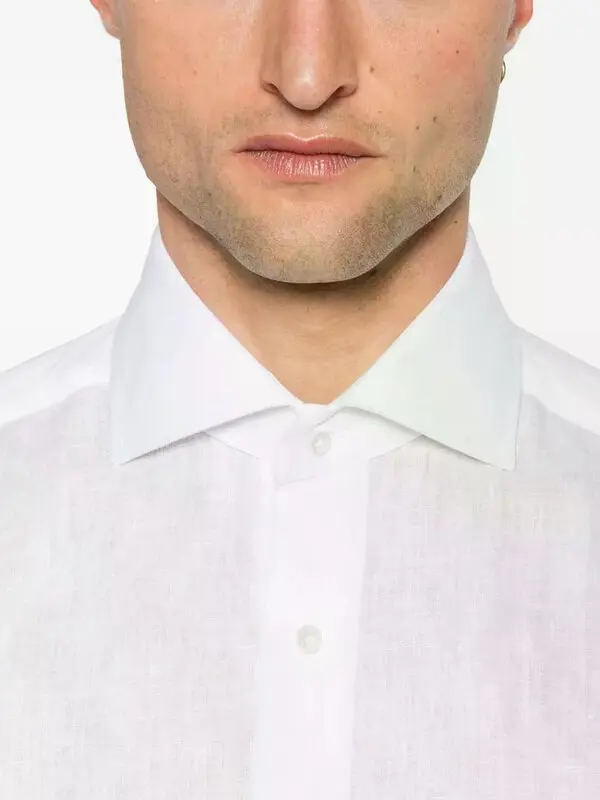 BARBA NAPOLI Linen Shirt