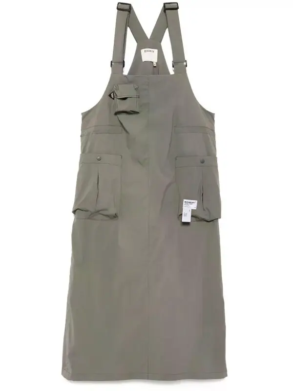 MUSIUM DIV. Pinafore Dress - Green