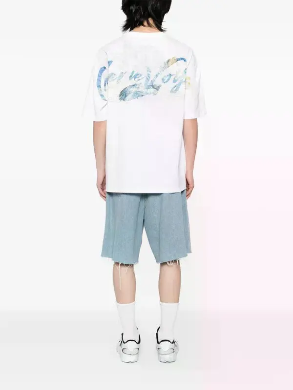MUSIUM DIV. Graphic-print T-shirt - White