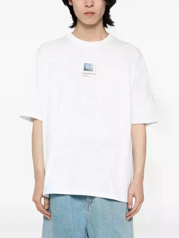 MUSIUM DIV. Graphic-print T-shirt - White