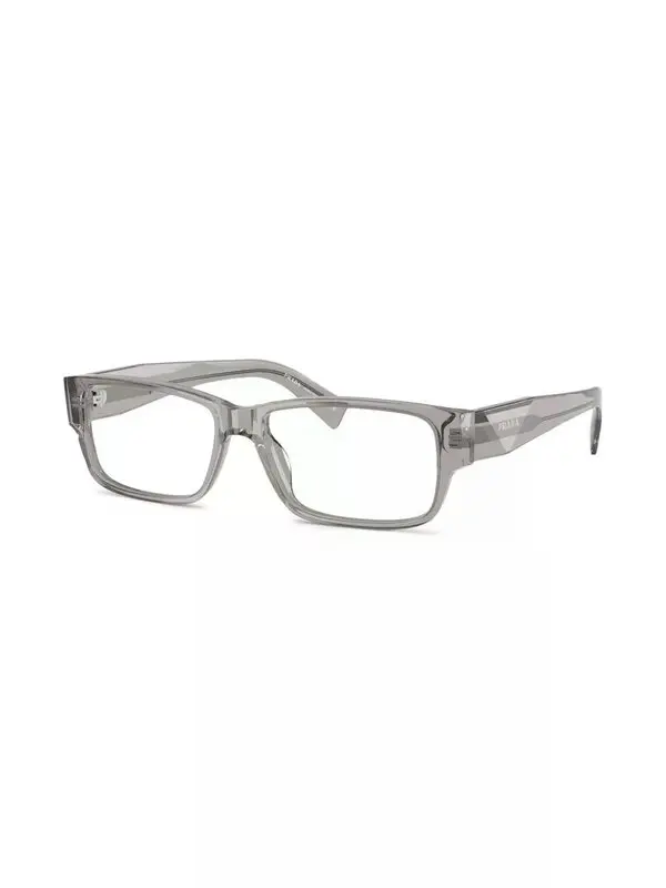 Prada Rectangle Frame Glasses - Grey