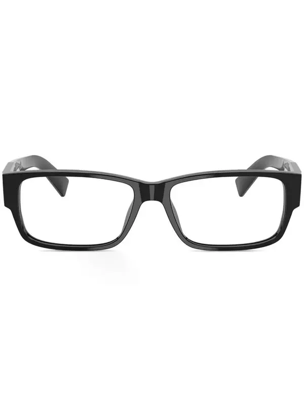 Prada Rectangle Frame Glasses - Black