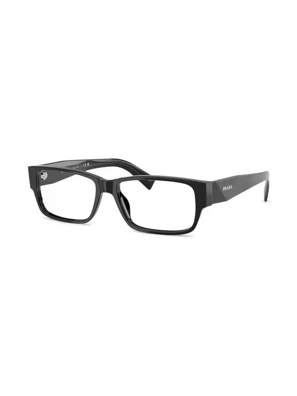 Prada Rectangle Frame Glasses - Black