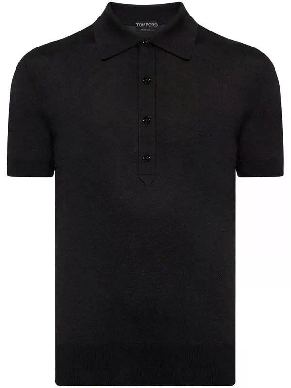 TOM FORD Silk Polo Shirt