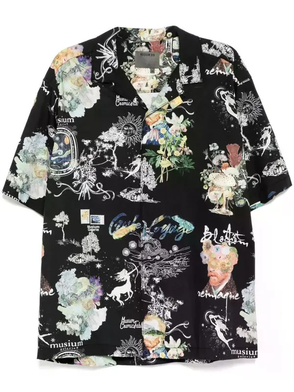 MUSIUM DIV. Graphic-print Shirt
