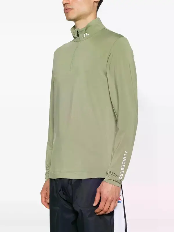 J. Lindeberg Tour Mid Layer - Green