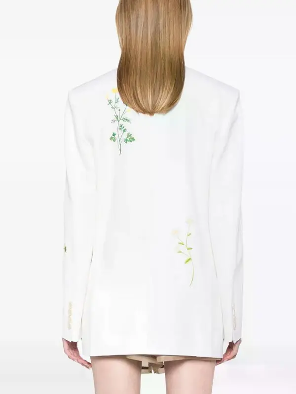 Stella McCartney Floral-embroidered Blazer