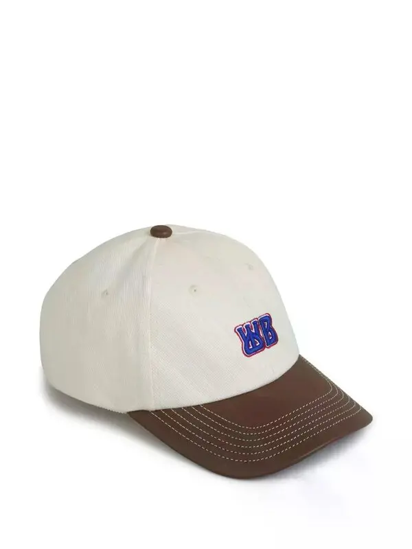 WALES BONNER Logo Cap - Neutrals