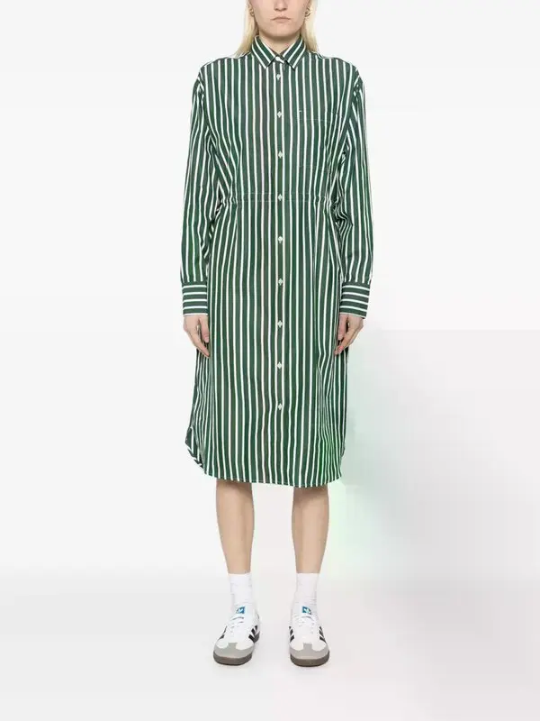 Lacoste Poplin Shirt Dress