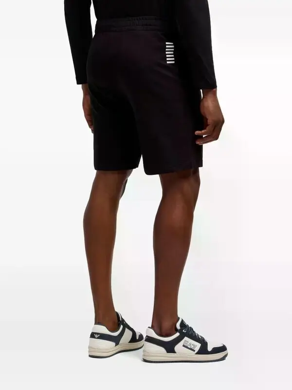 EA7 Logo-print Shorts