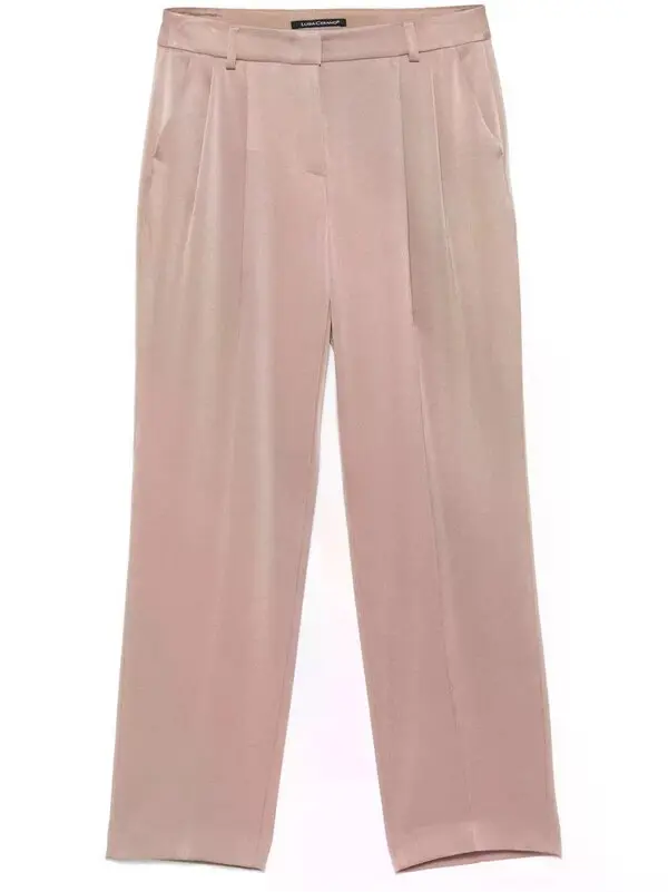 LUISA CERANO Satin Trousers