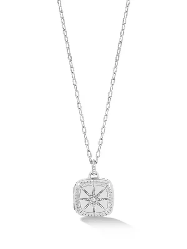 DOWER & HALL Stellar Talisman Necklace - Silver