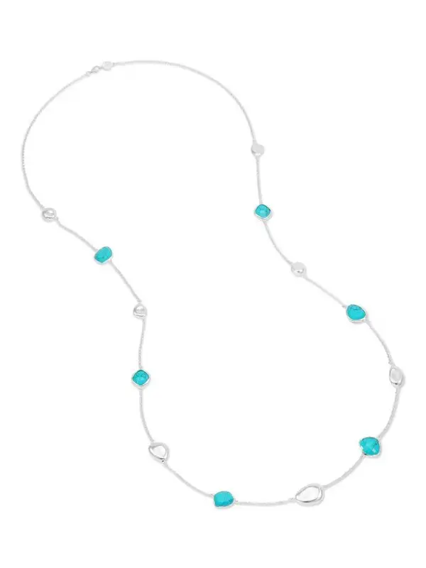 DOWER & HALL Gemstone-embellished Necklace - Silver