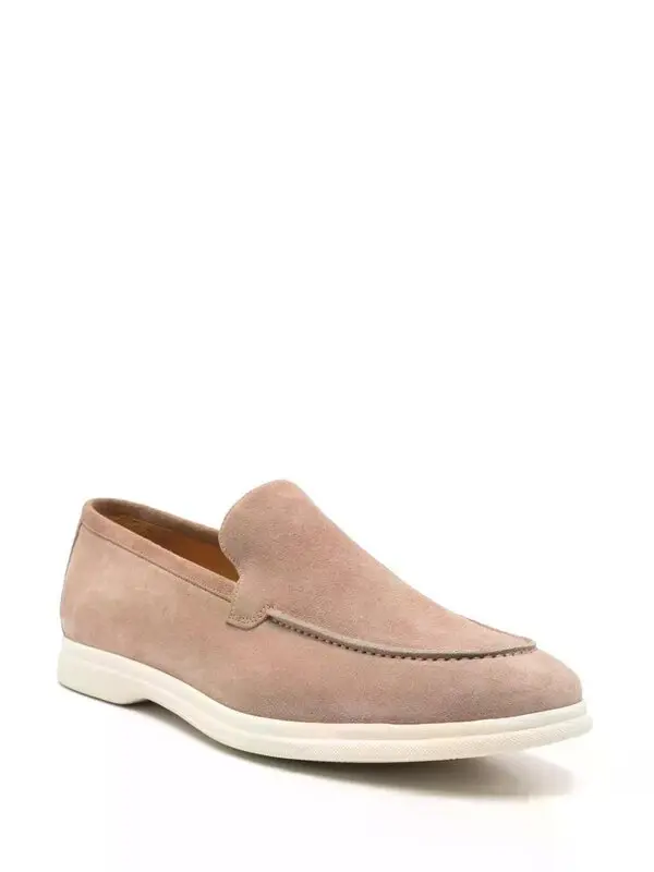 Tagliatore Suede Loafers - Grey