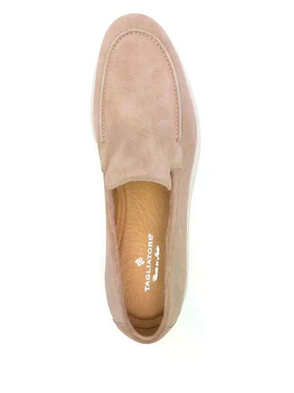 Tagliatore Suede Loafers - Grey