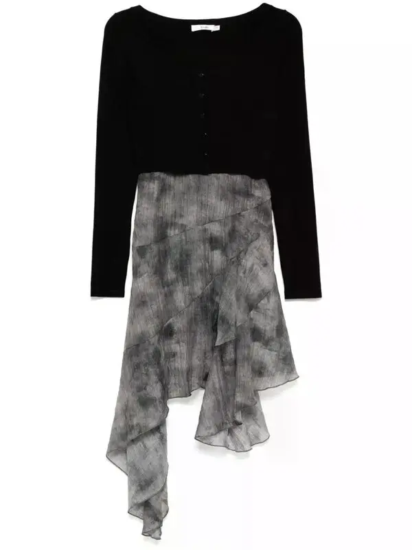 B+AB Two-piece Dress - Black