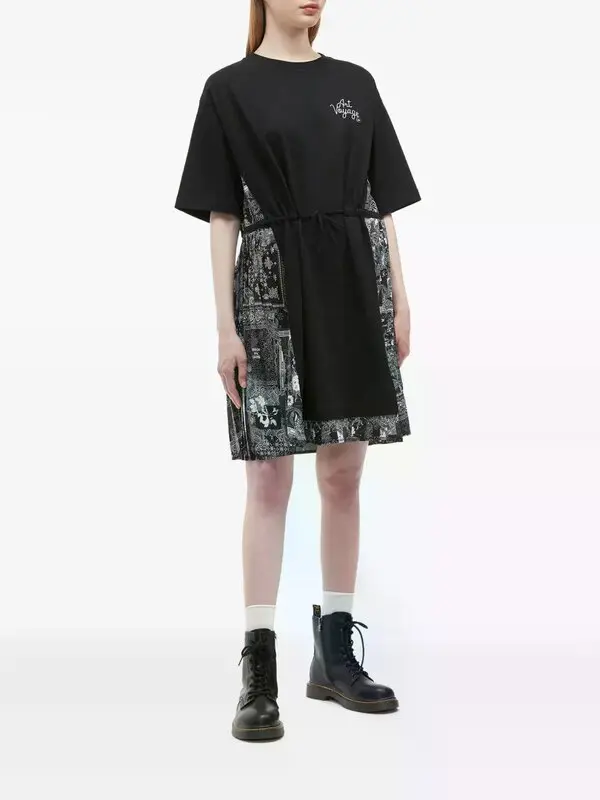 MUSIUM DIV. Layered Mini Dress - Black