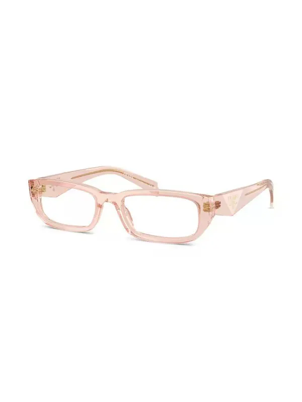 Prada Rectangle-frame Glasses - Pink