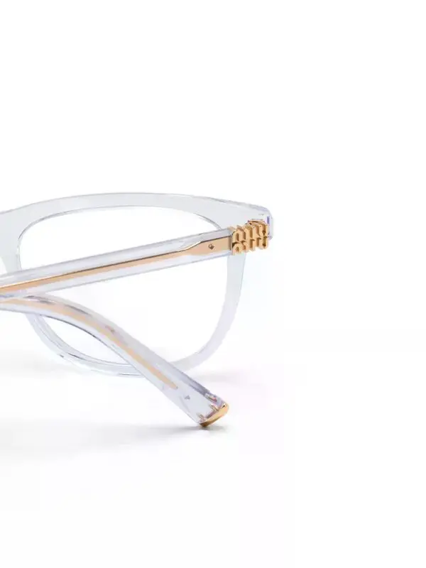 Miu Miu Logo Glasses